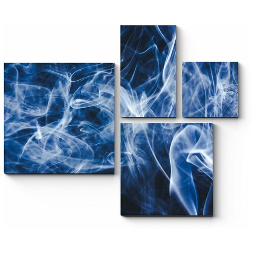 Модульная картина Сквозь дым 162x135