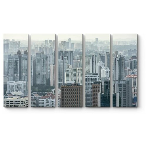 Модульная картина Загадочный Сингапур170x102