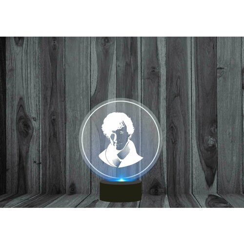 Светильник, ночник 3D MIGOM Принт "Шерлок" - 1