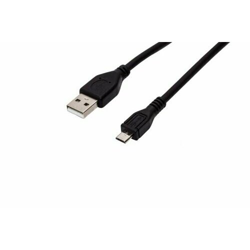 Кабель USB 2.0 Filum FL-CPro-U2-AM-microBM-1M 1 м, USB 2.0 Pro, черный, 2A, разъемы: USB A male- USB micro B male, пакет
