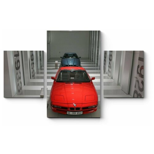 Модульная картина Музей BMW в Мюнхене100x65