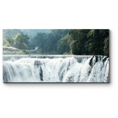 Модульная картина Водопад Шифен, Тайвань 110x55