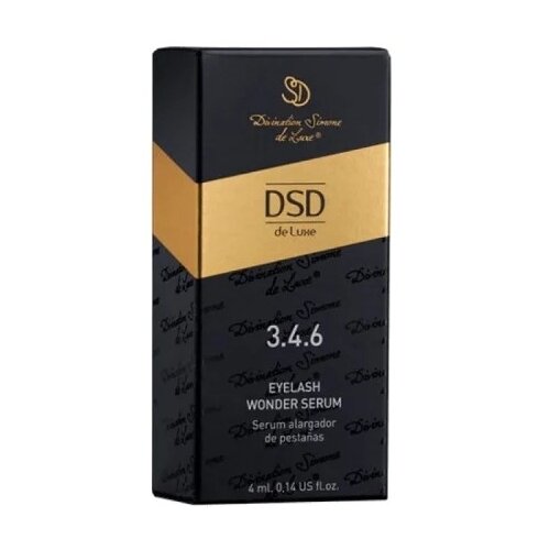 DSD de Luxe Сыворотка для роста ресниц 3.4.6 Eyelash Wonder Serum, 4 мл