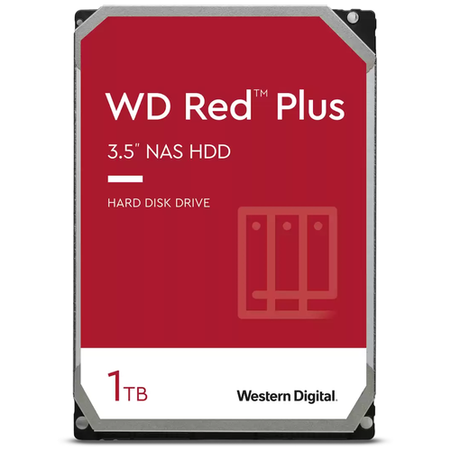 Жесткий диск Western Digital WD Red Plus 1 ТБ WD10EFRX