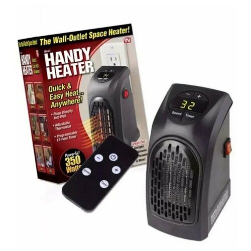 Портативный обогреватель Subor Handy Heater с пультом ДУ / Портативный мини обогреватель с пультом ДУ