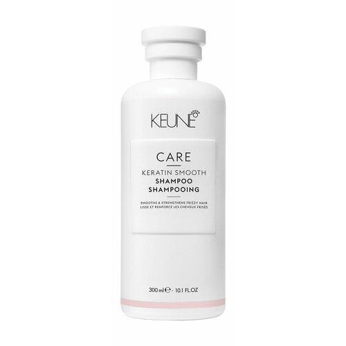Питательный шампунь с кератиновым комплексом / 300 мл / Keune Care Keratin Smooth Shampoo