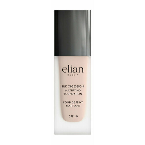 Матирующий тональный крем 5 Ivory Elian Russia Silk Obsession Mattifying Foundation SPF 10