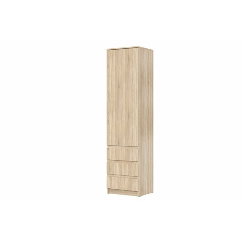 Шкаф-пенал STERN ШКЯ-1, Дуб Сонома, 50,1х200,3х40,3 см
