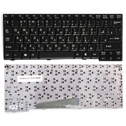 Клавиатура для Sony Vaio VPCM11M1E/B черная