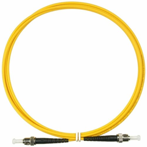 Патч-корд оптический (optic patch cord) ST/UPC-ST/UPC SM 9/125мкм одномодовый (simplex) 1 метр