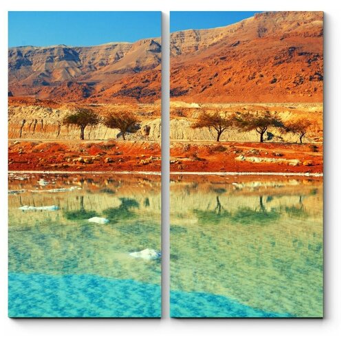 Модульная картина Мертвое море 40x40