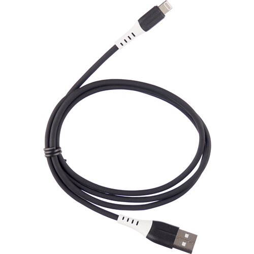 USB-кабель HOCO X82, 2.4A, 1 метр для iPhone 5/6 черный