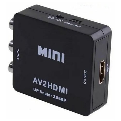 Адаптер аудио-видео PREMIER HDMI (f) - 3хRCA (f) , v1.4, черный [5-985]