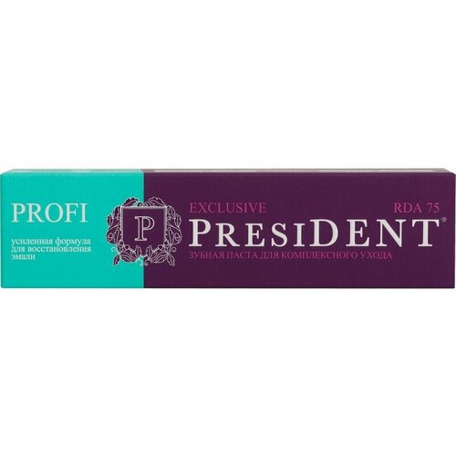 President Зубная паста PROFI Exclusive 50 мл (PresiDENT)