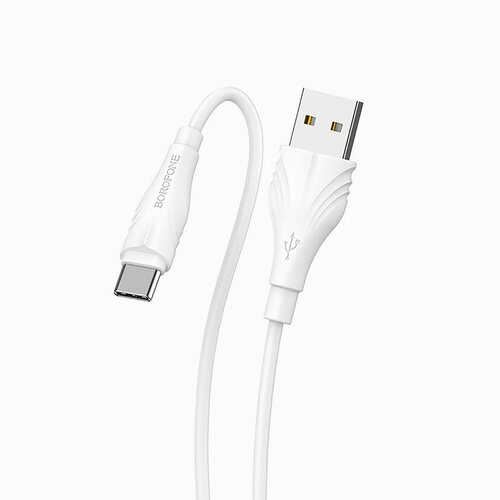 Кабель USB, Type-C, Borofone BX18 Optimal, 300 см, белый