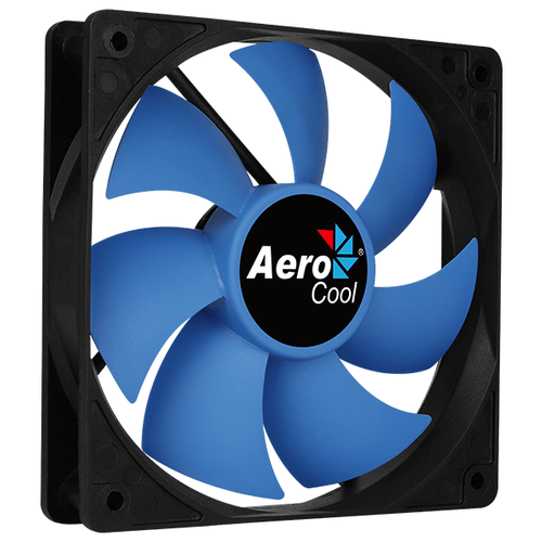 Вентилятор AeroCool Force 12 PWM, черный/синий
