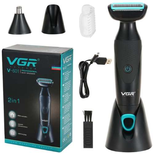 Триммер для носа и бороды VGR V-601 2 в 1
