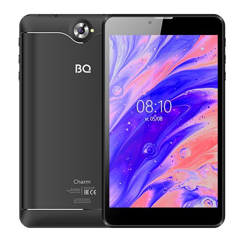 7" Планшет BQ 7000G Charm/t (2019), 1/16 ГБ, Wi-Fi + Cellular, Android 10, черный