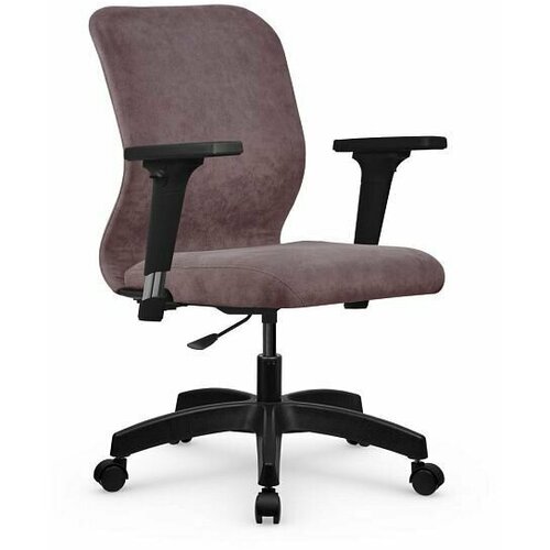 Компьютерное офисное кресло mетта SU-Мr-4/ подл. 200/осн. 005, Темно-розовое