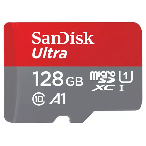 Карта памяти microSDXC 128Gb SanDisk Ultra Class 10 UHS-I A1 U1 (120 MB/s)