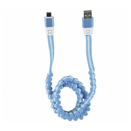 Аксессуар Liberty Project USB - USB Type-C 0.75-1.2m Light Blue 0L-MG-WF178