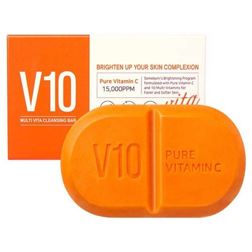 Some By Mi Мыло кусковое V10 Multi Vita, 116 мл, 95 г