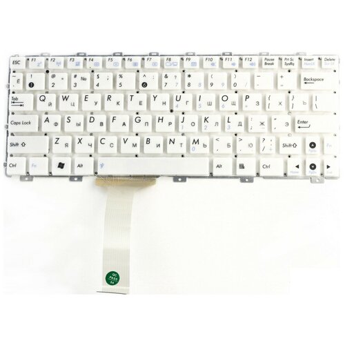 Клавиатура для ноутбука Asus Eee PC 1015 1011 X101 X101C Белая P/n: EJ1, AEEJ1700210, V103646GS1 RU