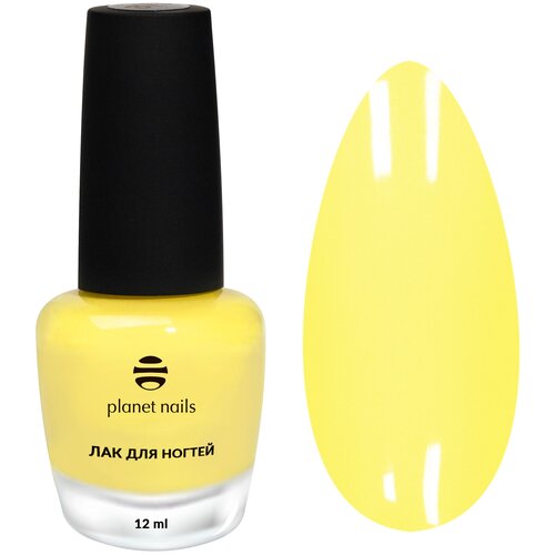 Planet nails Лак для ногтей С эффектом гелевого покрытия, 12 мл, 875