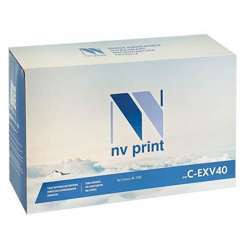 Картридж NV-Print совместимый с Canon C-EXV40 (6000 страниц) черный (3480B006)