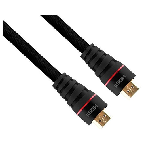 Кабель VCOM HDMI - HDMI (CG525D), 15 м, черный