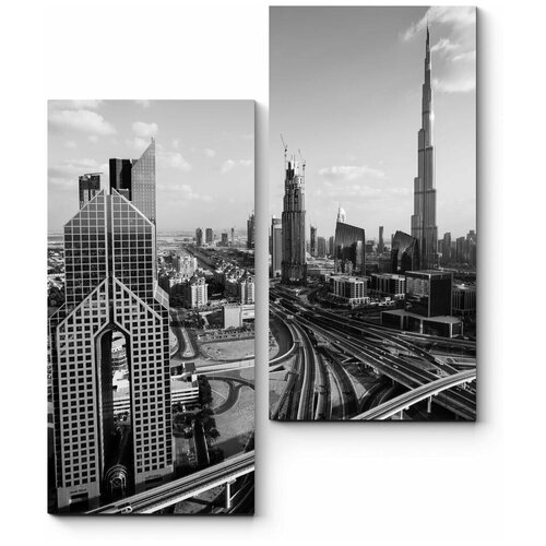 Модульная картина Строгий Даунтаун, Дубай 110x138