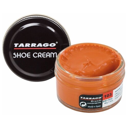 Tarrago Крем-банка Shoe Cream 103 pale orange, 50 мл