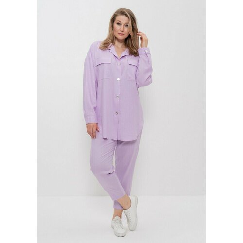 Комплект одежды CLEO, размер 56, фиолетовый