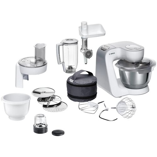 Кухонная машина BOSCH MUM58257, 1000 Вт, белый