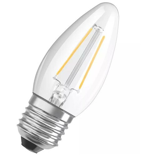 Лампа светодиодная OSRAM LED STAR CL B75 6W/840 220-240V E14 филаментная свеча