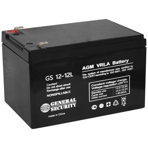 Аккумуляторная батарея General Security GS12-12L