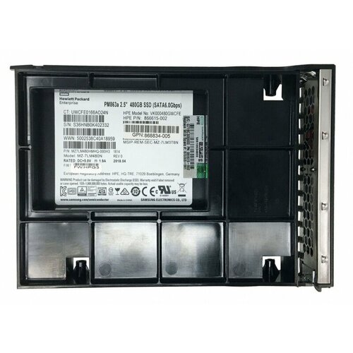 Жесткий диск HP 840987-B21 480Gb SATA 3,5" SSD