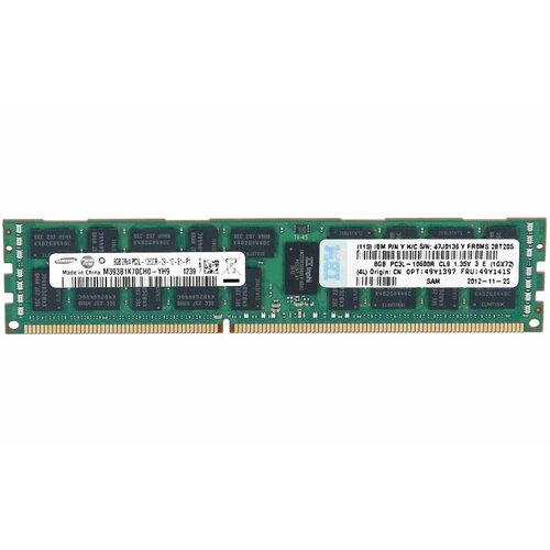 Оперативная память 46C7453 IBM 8GB (1X8GB) PC3-10600 ECC DIMM