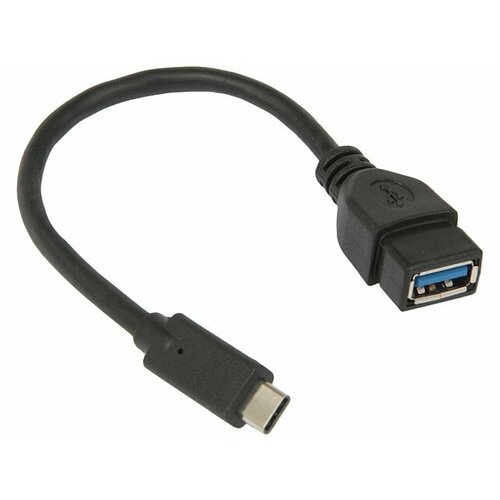 Кабель Gembird Кабель USB OTG соединительный USB A(F)-C Gembird Cablexpert A-OTG-CMAF3-01 (0.2м)