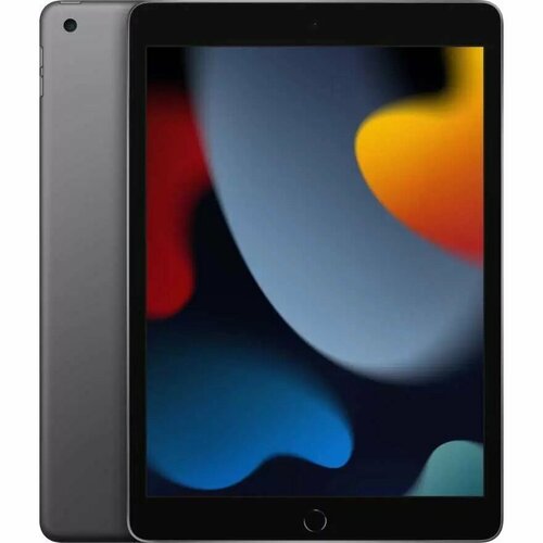 Apple Планшетный компьютер iPad 10.2-inch 2021 Wi-Fi 64GB - Space Gray MK2K3ZP A Гонконг