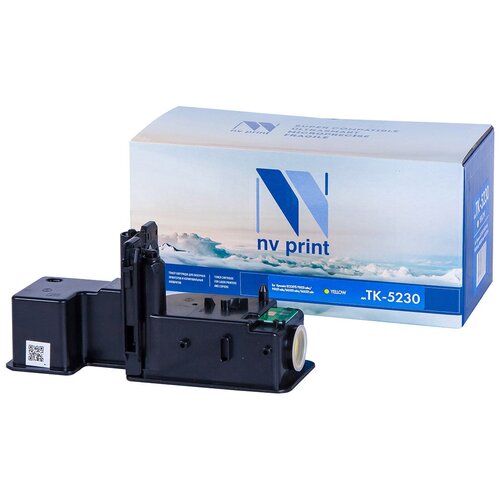 Картридж NV Print TK-5230 Yellow для Kyocera, 2200 стр, желтый