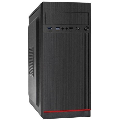 Exegate EX290178RUS Корпус Miditower ExeGate AA-442U2-AA350 (ATX, AA350 8 см, 1*USB+2*USB3.0, аудио, черный)