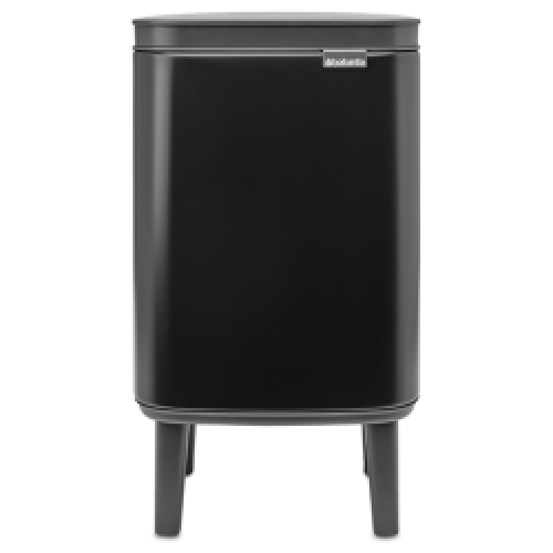 Бак мусорный Brabantia "Bo Hi" черный матовый 4л 227028