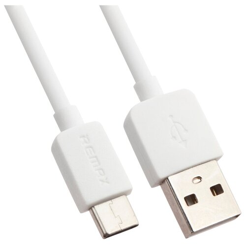 Кабель Remax Light USB - USB Type-C (RC-006a), 1 м, 1 шт., белый