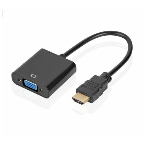 Переходник HDMI на VGA c дополнительным питанием