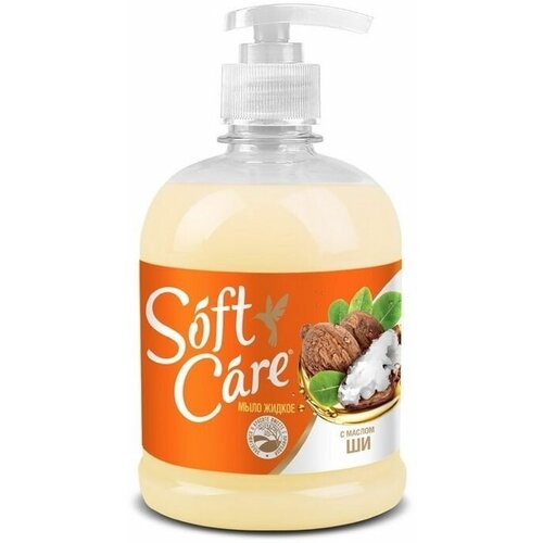 ROMAX Жидкое мыло для рук SOFT CARE с маслом Карите, 500 мл