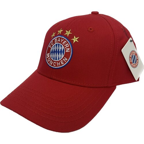 Бейсболка FC Bayern Munchen Бейсболка фк Бавария кепка, размер one size, красный