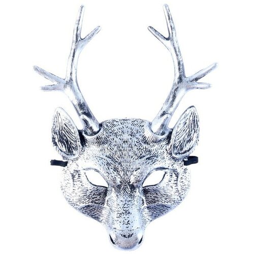 SUI Карнавальная маска «Олень», цвет серебряный
