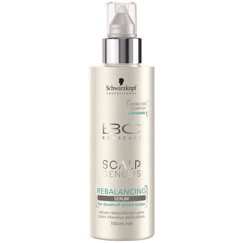 Schwarzkopf Professional Scalp Genesis Балансирующая сыворотка для волос и кожи головы, 100 мл, бутылка