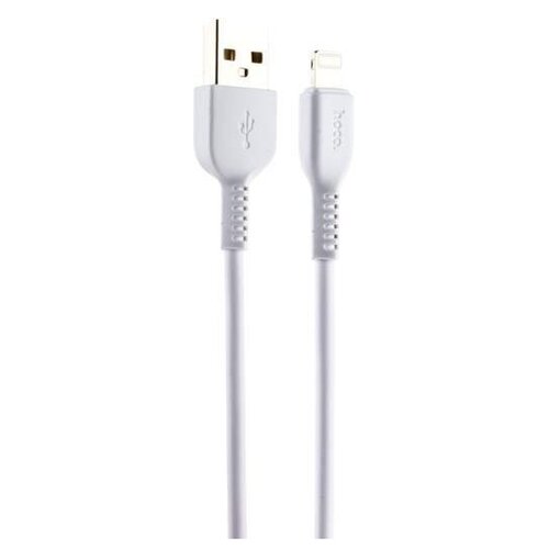 Кабель Hoco X20 Flash USB - Lightning, 3 м, 1 шт., белый